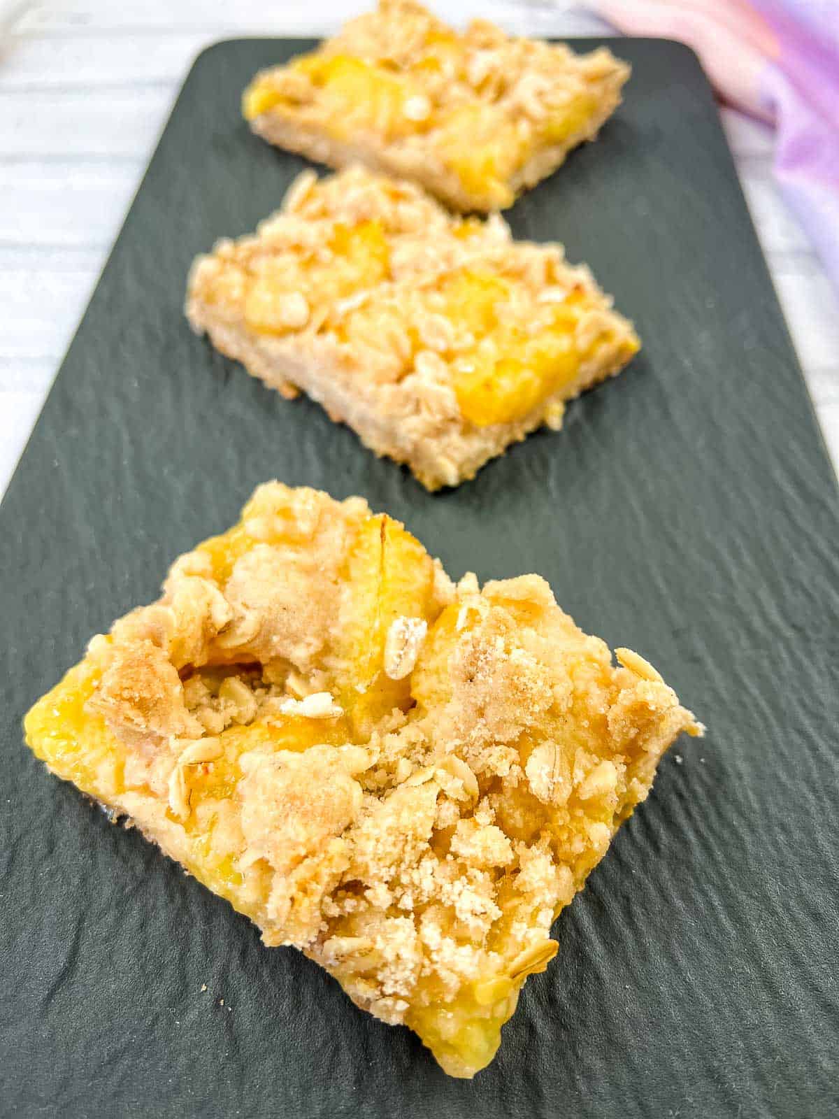 Yellow Plum Crumble Bars - Bake What You Love