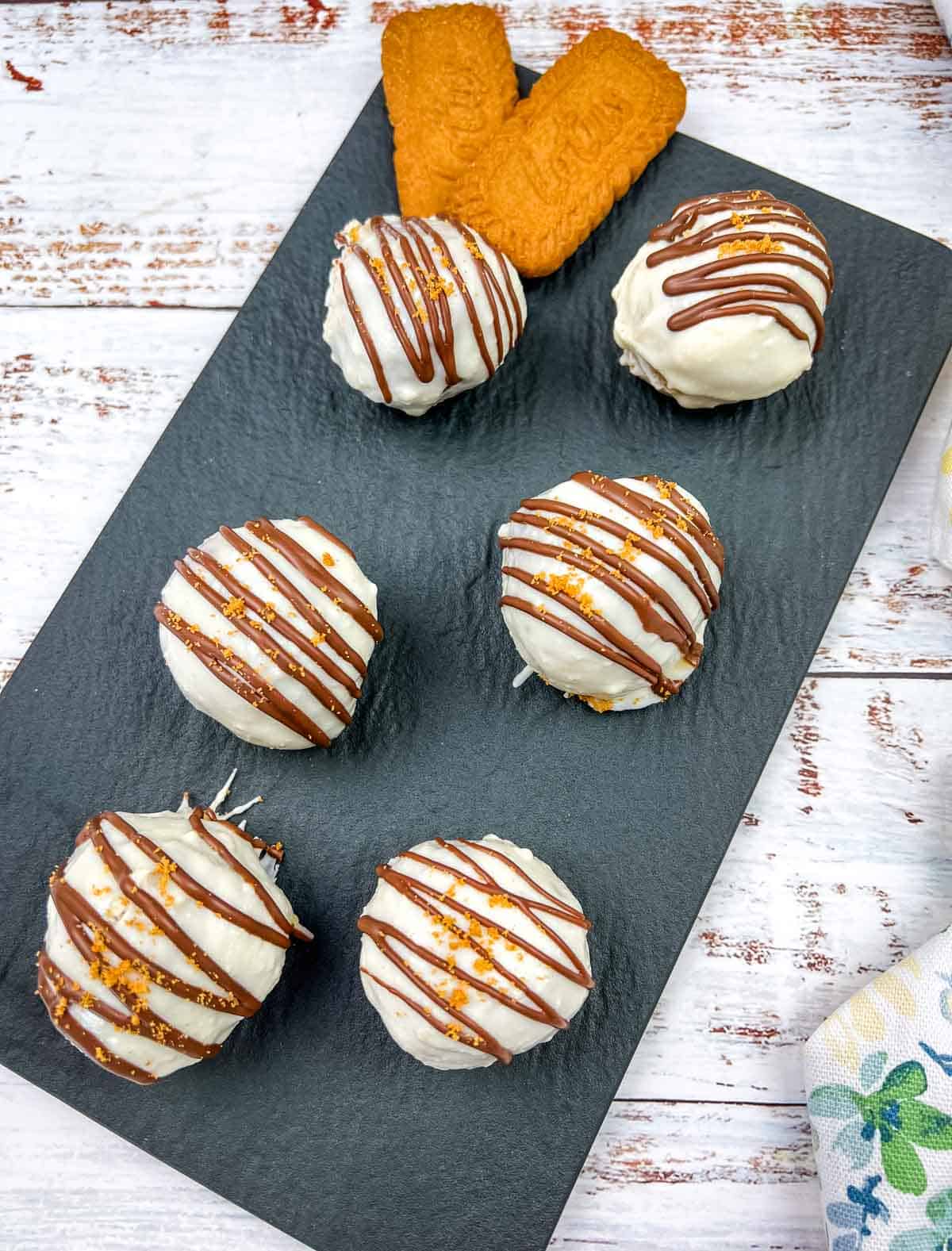 Cookie Butter Cake Balls - Bake What You Love